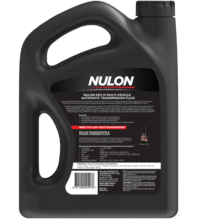 Premium Mineral Automatic Transmission Fluid (NDEX3)